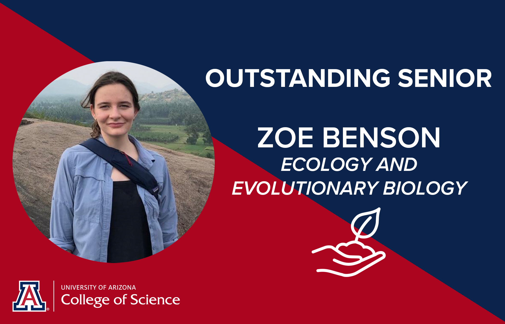 Outstanding Seniors in the College of Science: Zoe Benson | College of ...
